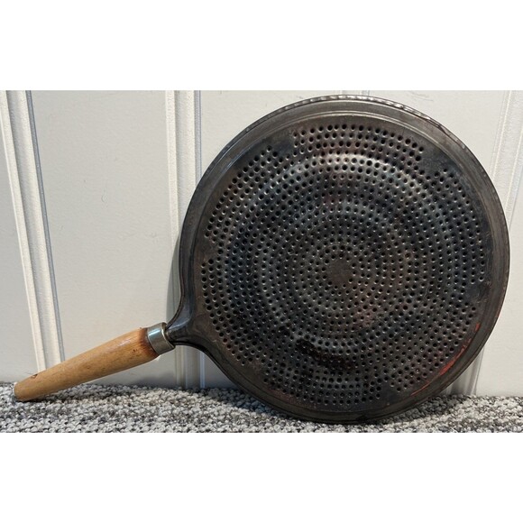 Unbranded | Kitchen | Vtg Wood Handle Metal Flame Diffuser For Stovetop ...